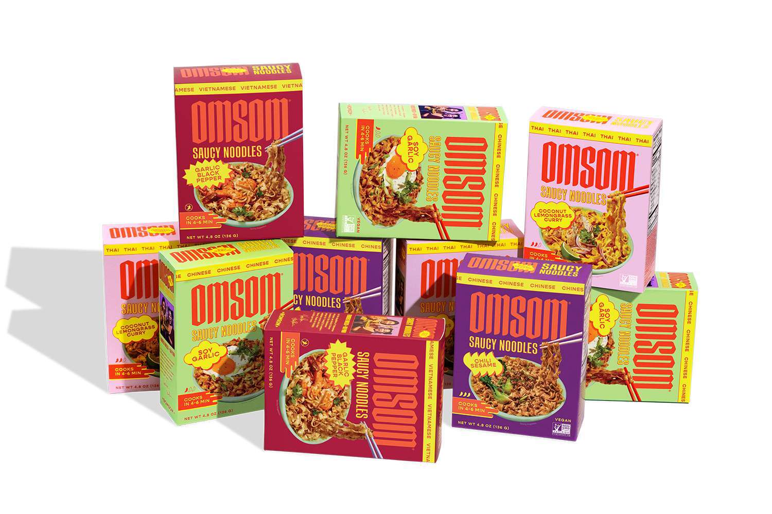 Omsom - Saucy Noodles | Marbled Meat Shop Inc
